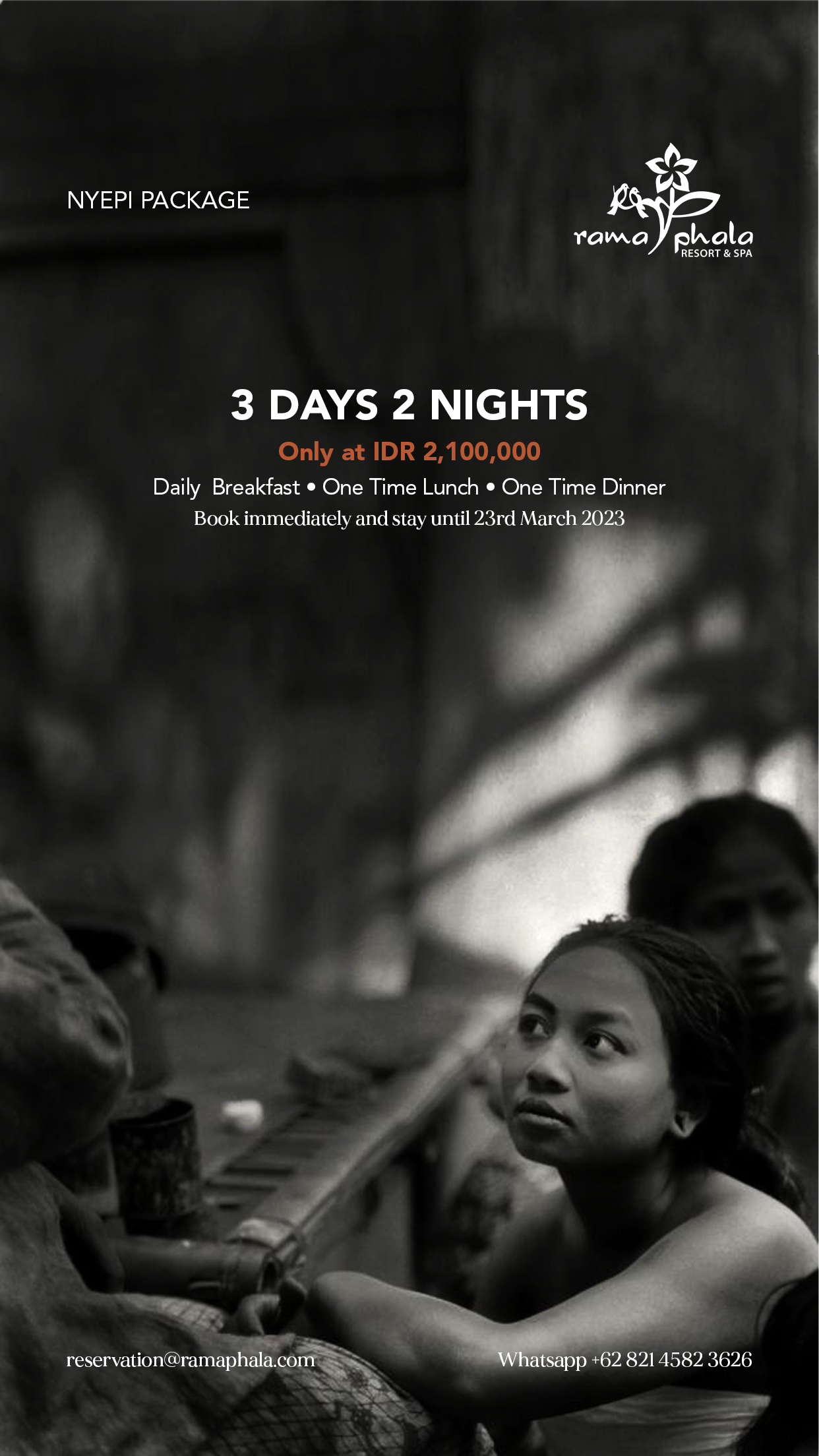 Nyepi Package 2023 - Spend The Silent Day in Ubud - Rama Phala Resort & Spa